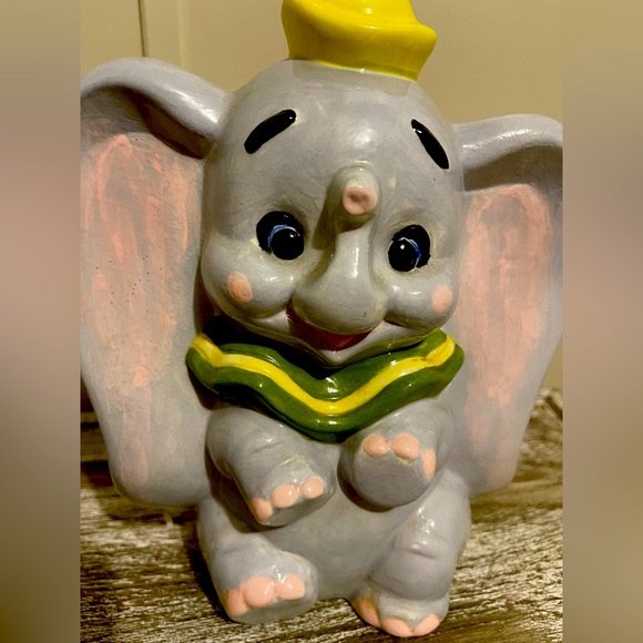 Disney | Other | Vintage 97s Dumbo From Walt Disney Hand Painted ...